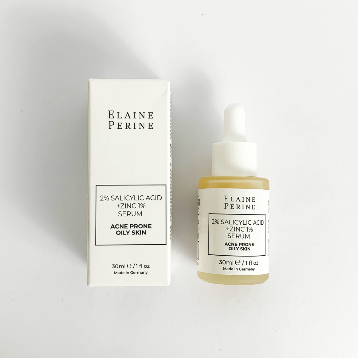 2% SALICYLIC ACID+1% ZINC SERUM ACNE PRONE – ELAINE PERINE®