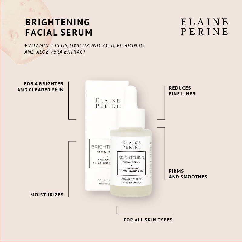 Brightening serum Hyaluronic acid Vit B5 | ELAINE PERINE – ELAINE PERINE®