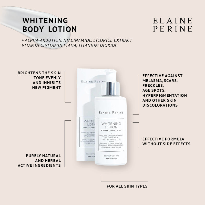 ELAINE PERINE WHITENING BODY LOTION 500ml – ELAINE PERINE®